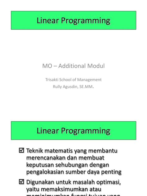Linear Programming Pdf Linear Programming Mathematics Of Computing