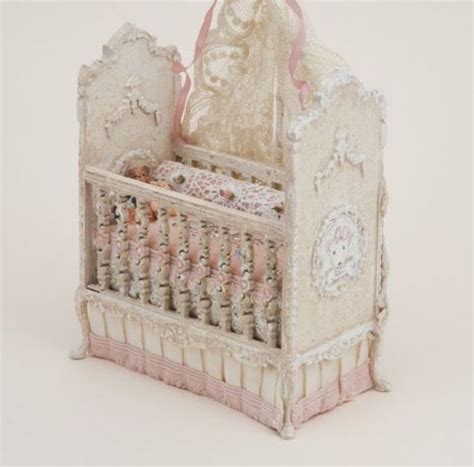 Bluette Maloney Dollhouse Nursery Doll Furniture Dollhouse Accessories