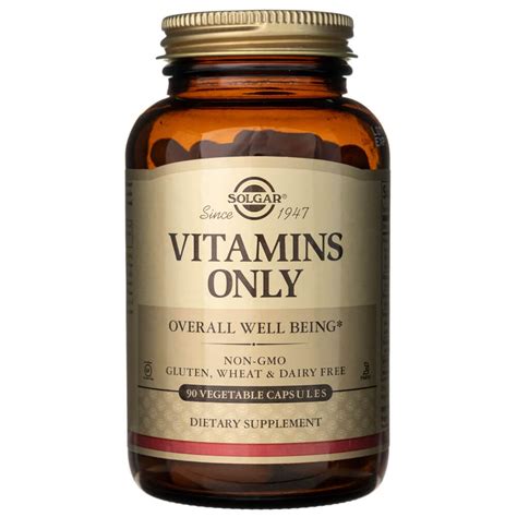 Solgar Vitamins Only 90 Veg Capsules | Medpak
