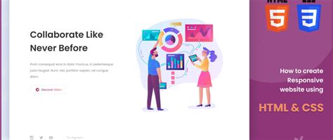 Build A Responsive Website Using Html And Css In 30 Minutes Dev Community