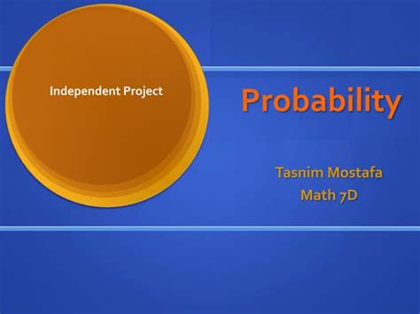 Probablilityip Ppt