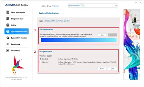Adata Ssd Toolbox App User Guide