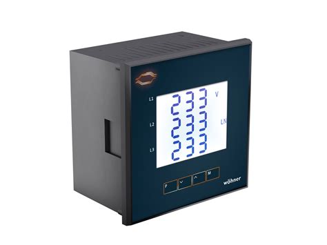 Multifunctional Measuring Device For Front Panel Installation