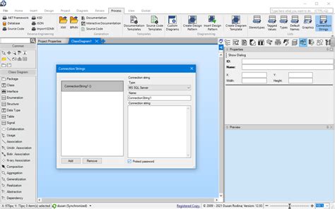 Software Ideas Modeler 1293 Better Erd Connection Strings And Server Synchronization