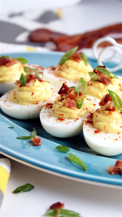 Bacon Deviled Eggs Recipe Bacon Deviled Eggs Deviled Eggs Eggs