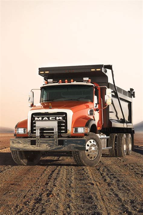 Custom Mack Dump Trucks 2013 Mack Pinnacle Chu613 C015369 Rdo Truck