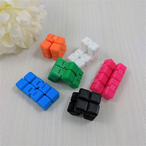 Fidget Cube Infinity Cube Stress Reliever Sensory Toy Etsy Uk