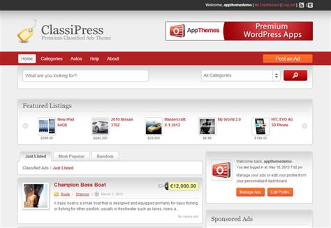 15 Great Classifieds Themes For Wordpress