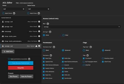 Home Directory Share Nfs And Smb How To Set Acl Correctly