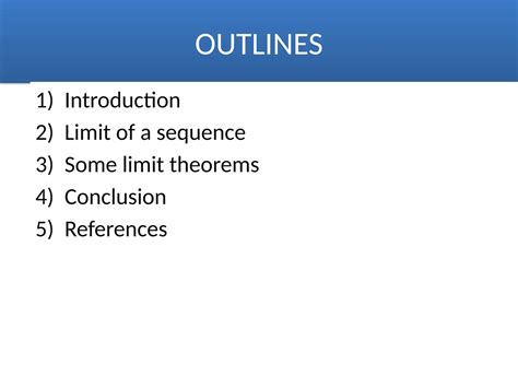 real analysis limit of a sequence ppt ppt