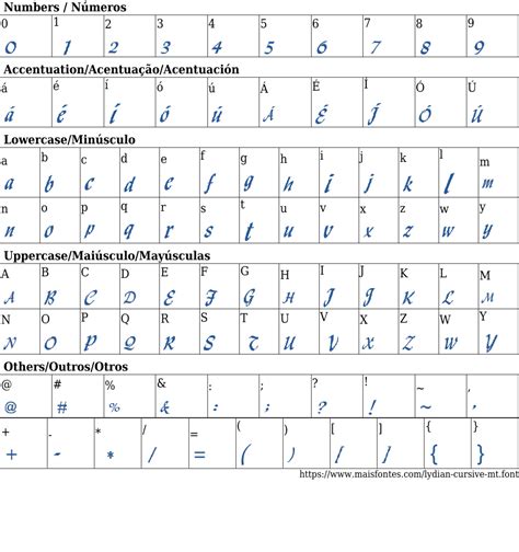 Lydian Cursive Mt Free Font Download Maisfontes