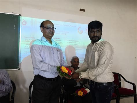 Department Of Electrical Engineering Cgpit Has Organized Short Term Training Program On “recent