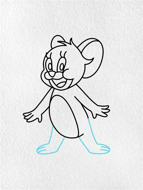 Draw Jerry Mouse Helloartsy
