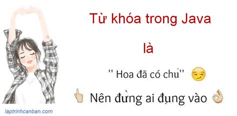 từ khóa trong java