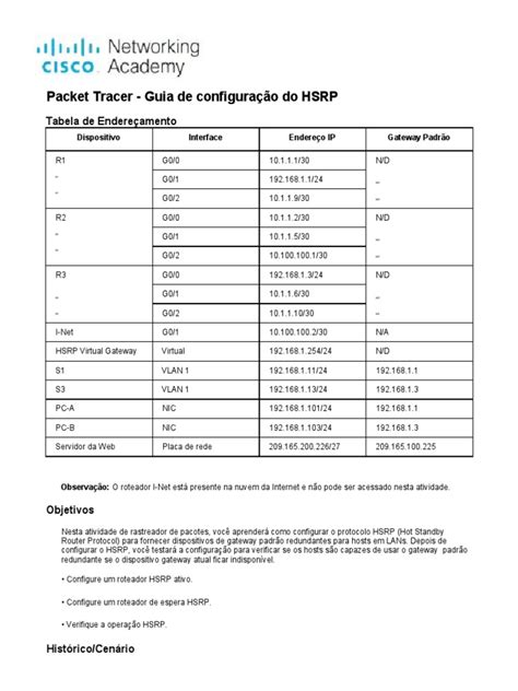 9 3 3 packet tracer hsrp configuration guide pt br pdf