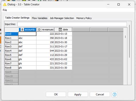 multi row formula in knime knime analytics platform knime