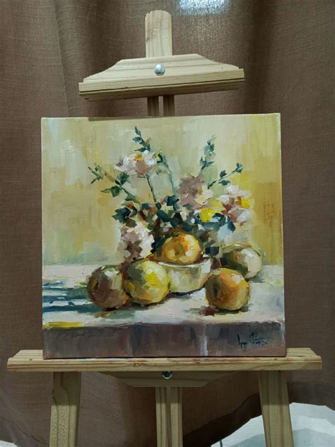 Nyan Lin Htet On Linkedin Oil On Canvas 30x30cm