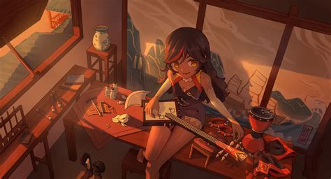 Xinyan Genshin Impact Zerochan Anime Image Board