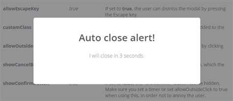 Javascript Sweet Alert Display Countdown In Alert Box Stack Overflow