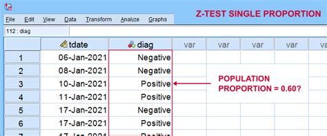 Spss Z Test And Confidence Interval Single Proportion