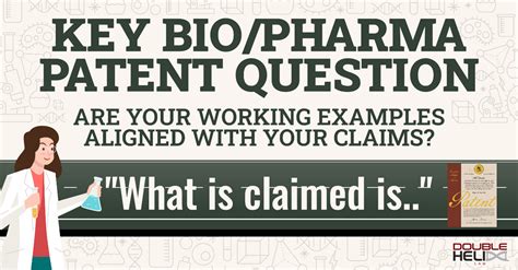 Key Considerations For Drafting Working Examples In Biotech Patent Applications