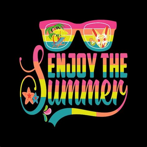 Premium Vector Enjoy The Summer