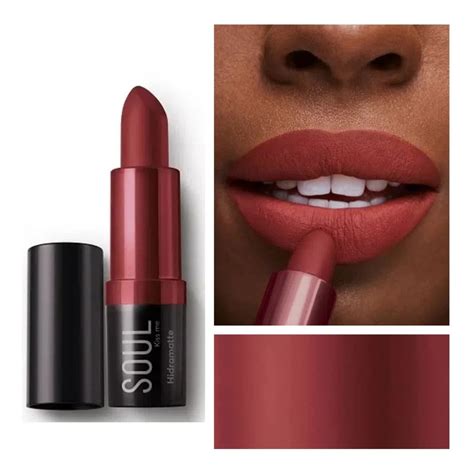 Batom Soul Kiss Me Hidramatte Eudora G Escolha Cor Soul Beauty