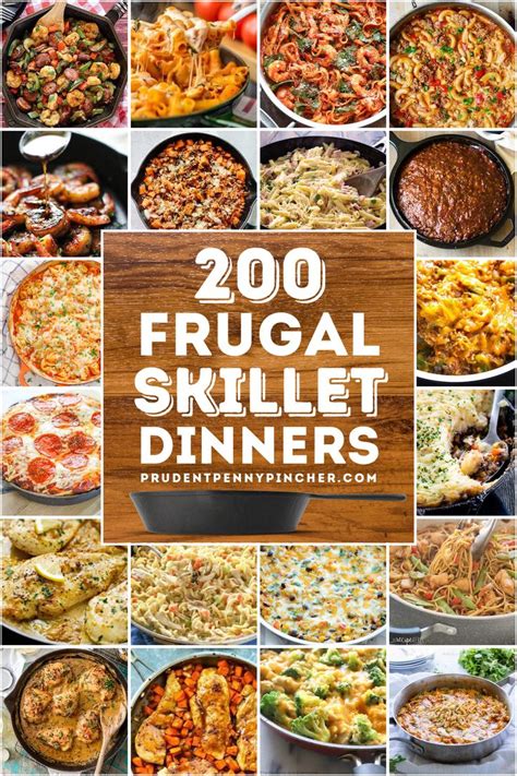 200 Cheap And Easy Skillet Dinner Recipes Homemade Skillet Recipe