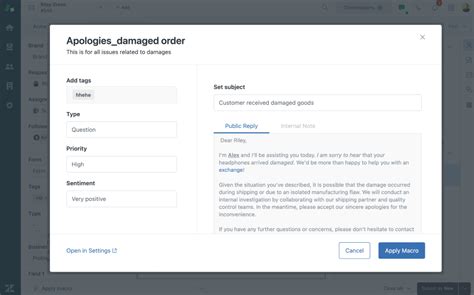 Using Ai To Generate A First Reply In A Ticket Zendesk Help