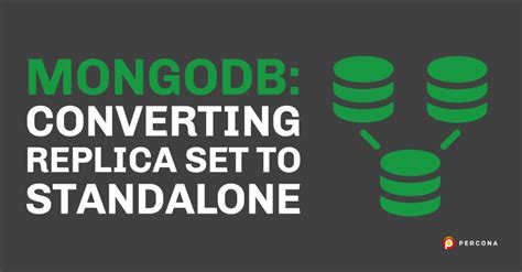 Mongodb Converting Replica Set To Standalone