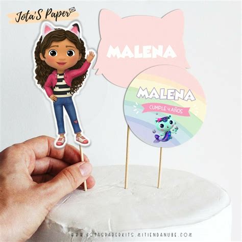 Kit Imprimible Gaby Y La Casa De Las MuÑecas