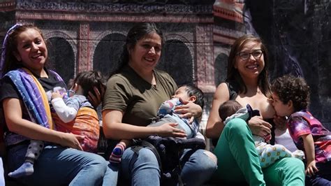 Tetada Masiva En Cdmx Decenas De Mamás Se Reúnen Para Defender La