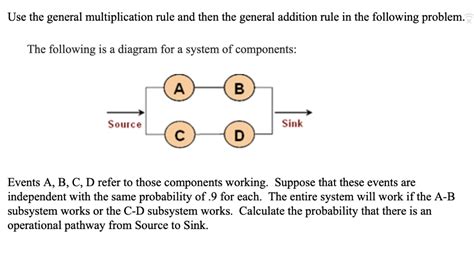 Solved Use The General Multiplication Rule And Then The