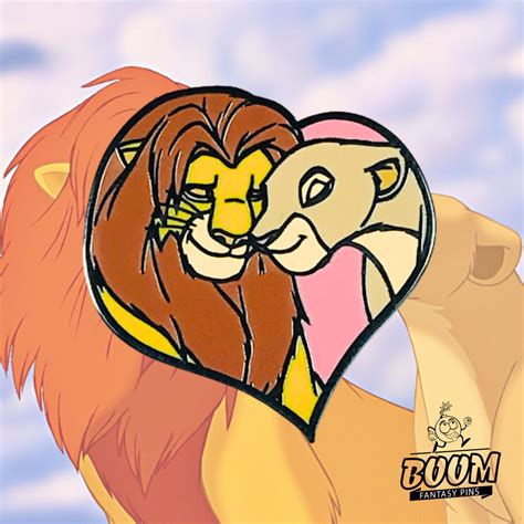 Simba And Nala Pins The Lion King Disney Fantasy Pins Etsy