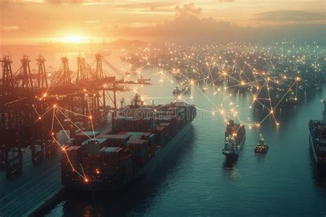 Global Container Port Network A Seamless Interconnected System Of International Trade And