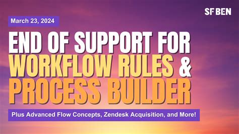 The Weekend Picklist ☕️ So Long Workflow Rules Advanced Flow Concepts