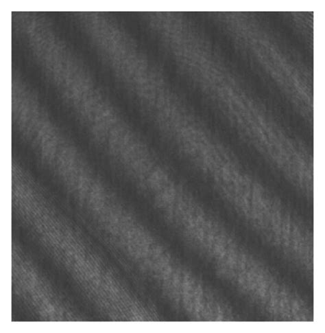 The Interference Image For Different Speeds Of The Rotated Diffuser