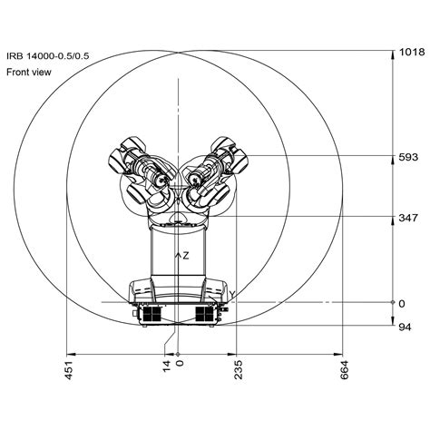 Robot Manipulator Abb Dual Arm Yumi Irb 14000 3d Model Animated Cgtrader