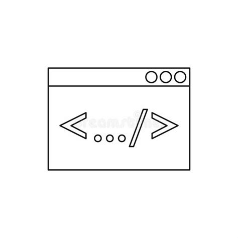 Greater Than Less Than Icon Outline Style Stock Photo Image Of Resources Element