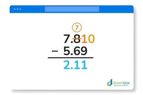 Subtracting Decimals Definition Examples Formulas DreamBox