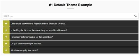 Ultimate Searchable Accordion Wpbakery Page Builder Addon By Xenioushk
