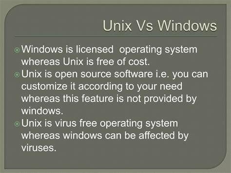 Unix Operating System Pptx