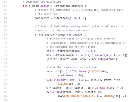 Raspberry Object Detection