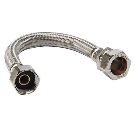 Compression Tap Connector 22mm X ¾ L 300mm Diy At Bandq