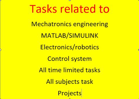 Do Mechatronics Engineeringprojectsmatlab Simulink And Matlab Programming By Ayeshahussain4