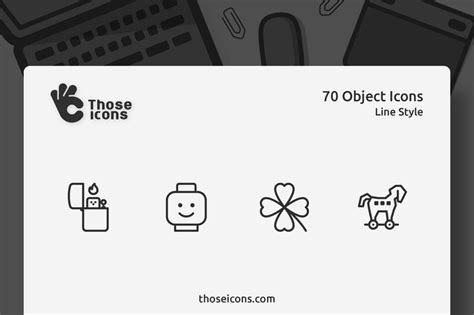 object vector line icon