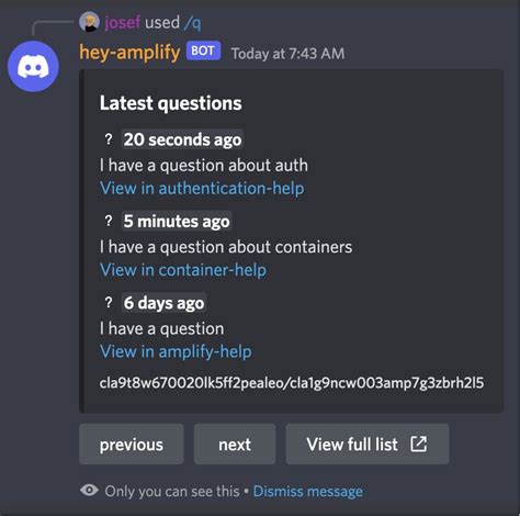 Aws Amplify Presents “hey Amplify ” A Discord Bot Front End Web And Mobile