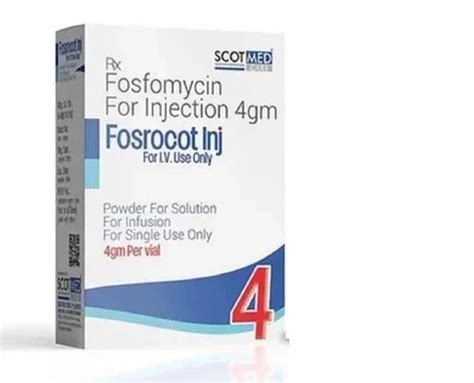 Fosfomycin 4gm Injection At ₹ 4000piece Lava Nagpur Id
