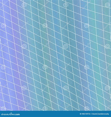 Dynamic Abstract Geometrical Grid Background Vector Design From
