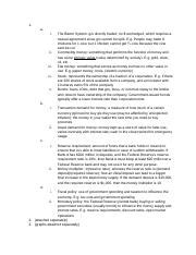 Macro Unit Problem Set Study Guide Docx A I Ii Iii Iv V The Barter System G S